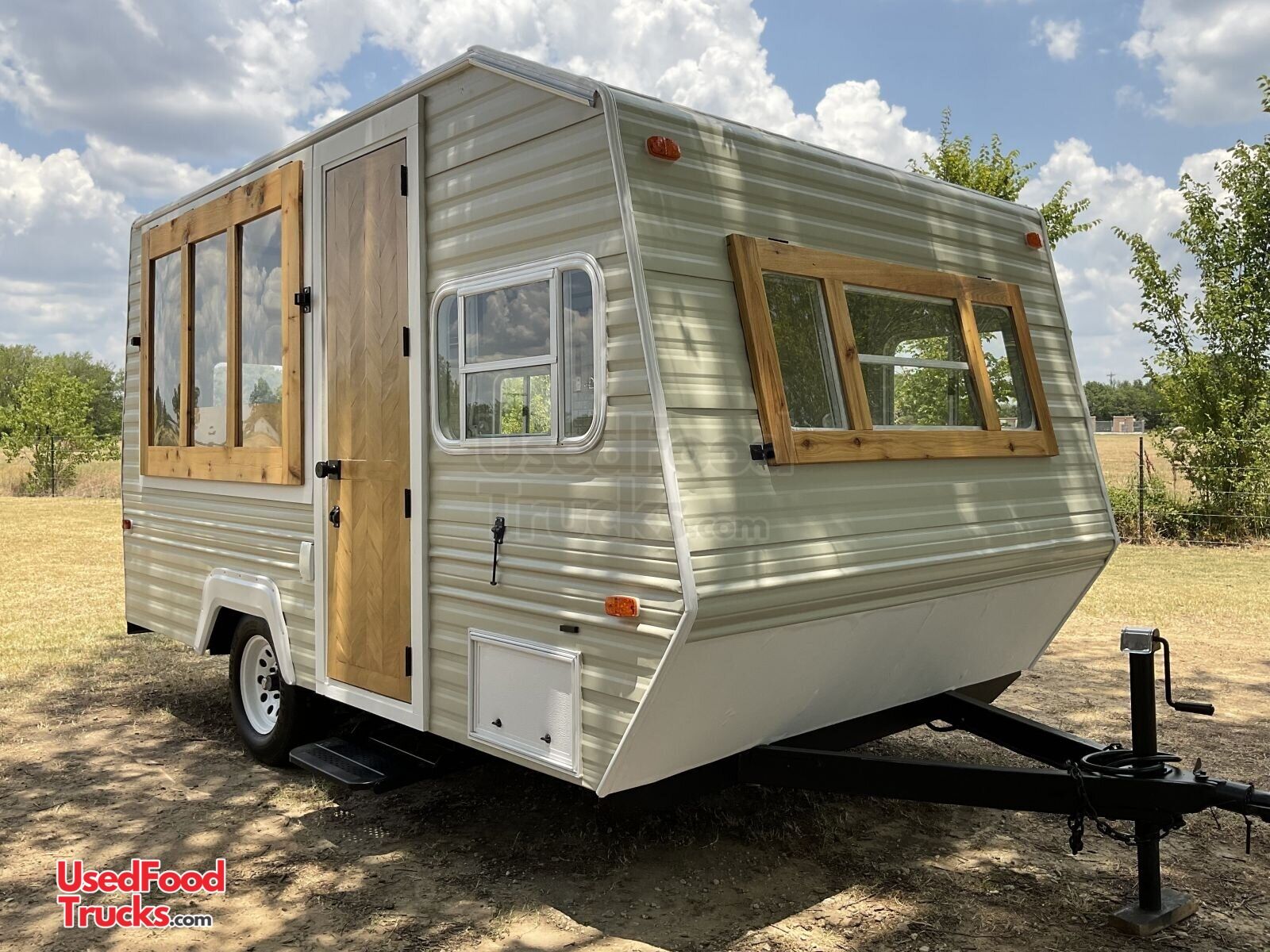 Charming Old Fashioned Retro - 7' x 13' Concession Trailer | Blank ...