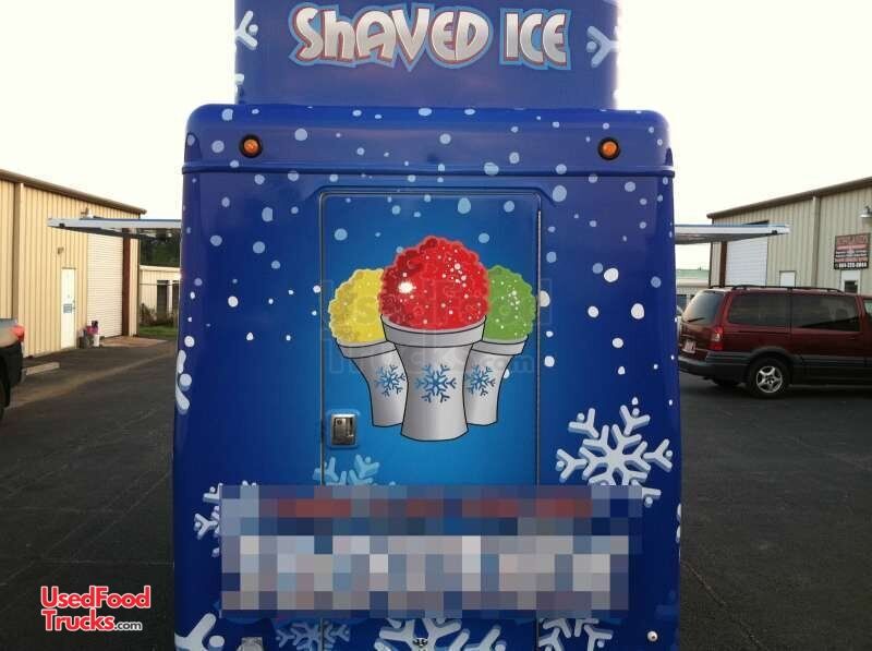 2012 - 6 x 10 Fibercore Custom Built Shaved Ice Concession Trailer
