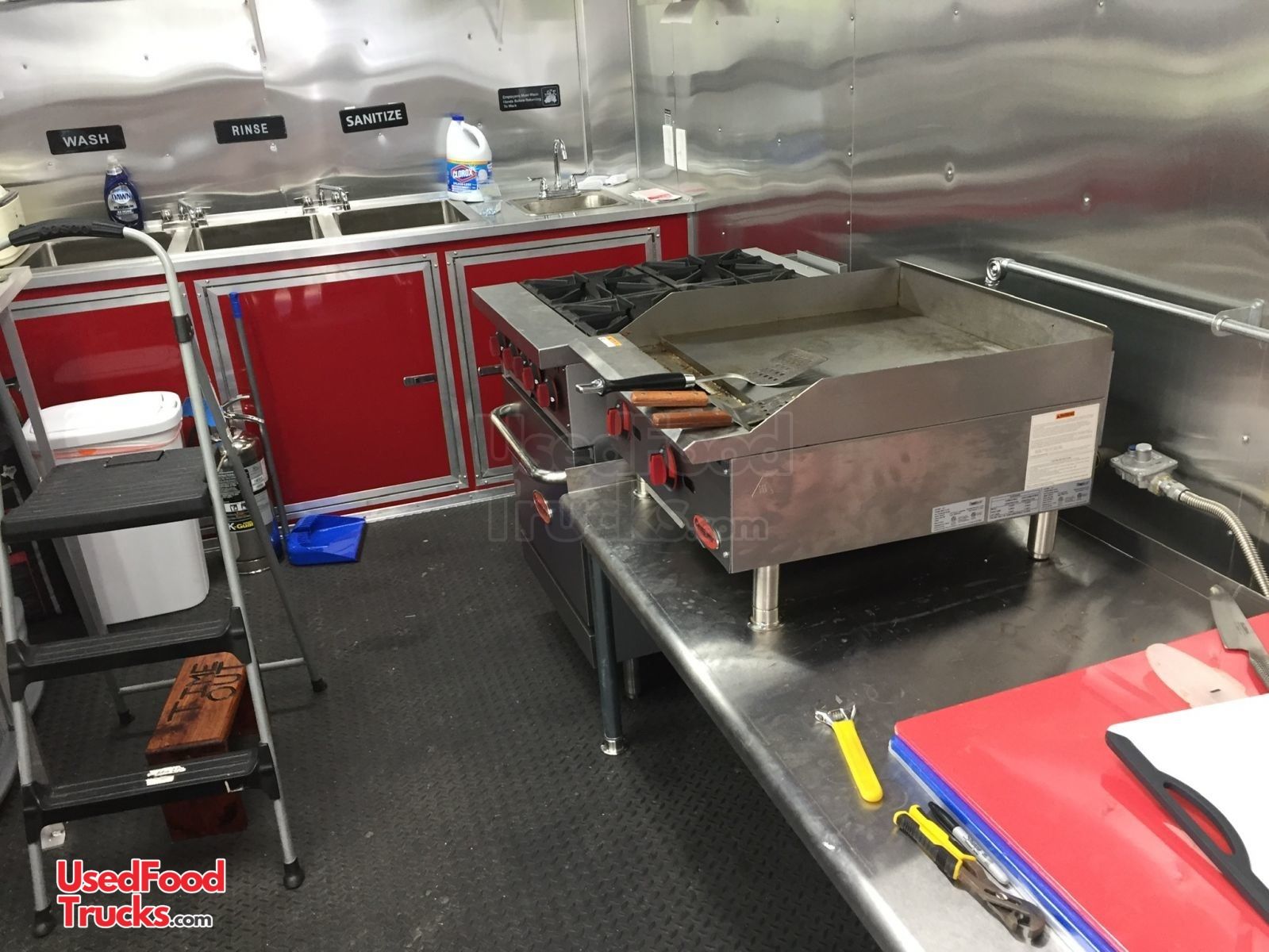 Used 2018 - 8.5' x 20' Lark United Barbeque Concession Trailer/BBQ Rig ...