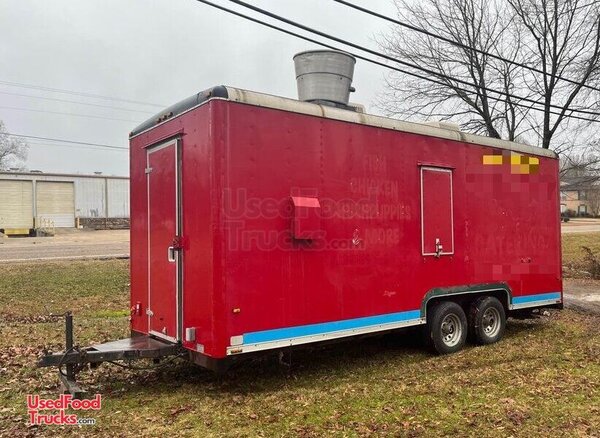 8' x 20' Food Concession Trailer Starter Mobile Street Food Unit