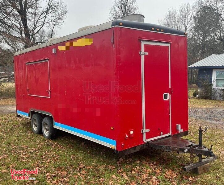 8' x 20' Food Concession Trailer Starter Mobile Street Food Unit
