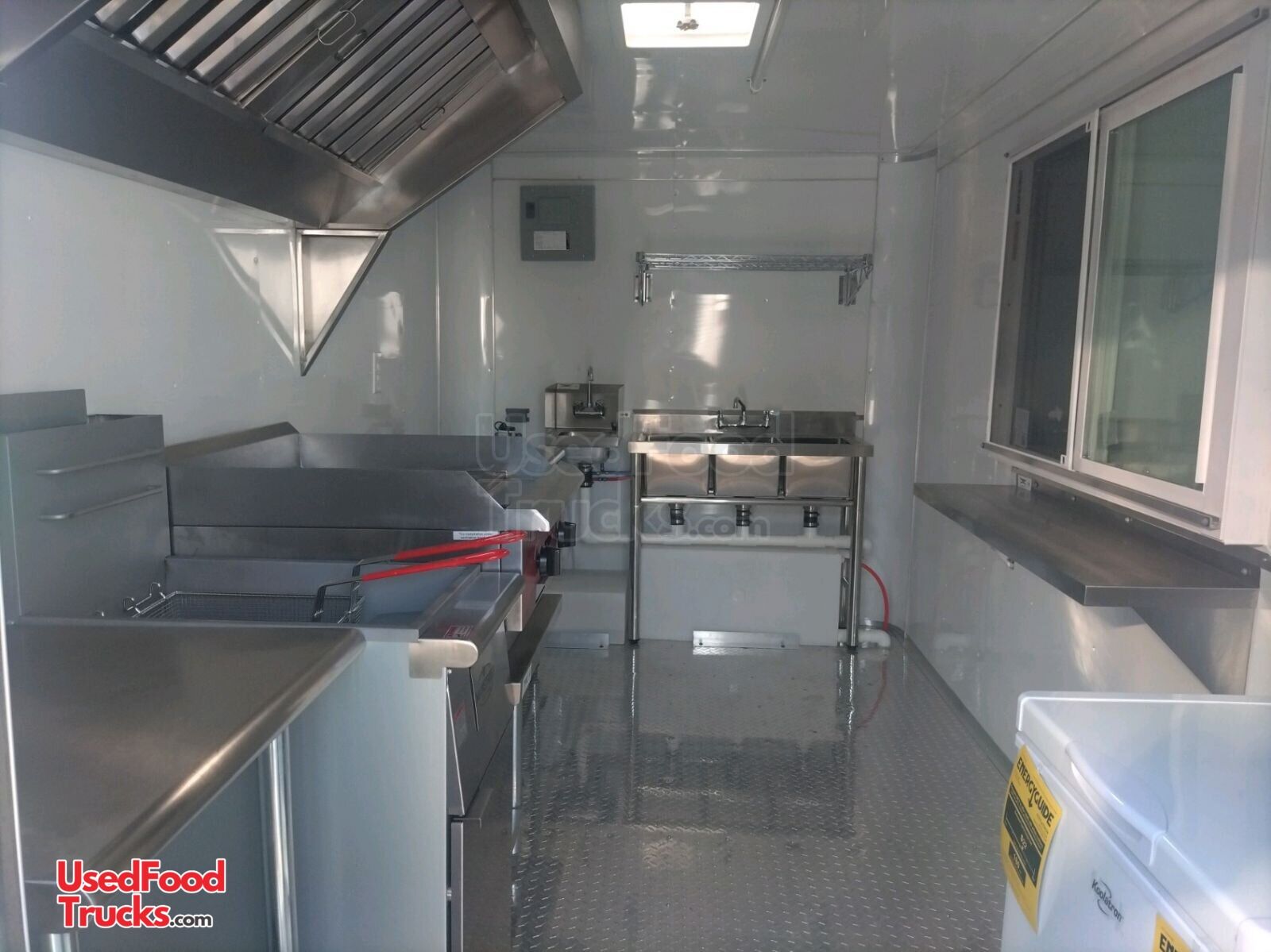 LIKE NEW- Ready To Go 7.5' x 16' Mobile Kitchen Unit / New Food ...