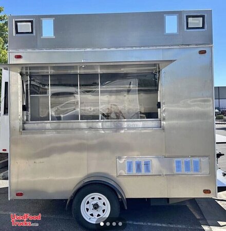 2022 14' Crepe & Dessert Food Concession Trailer with HCD Insignia