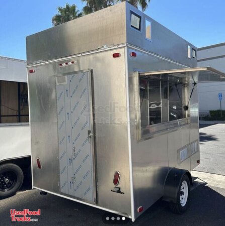 2022 14' Crepe & Dessert Food Concession Trailer with HCD Insignia