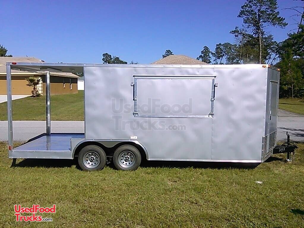 NEW 20' x 8' Retail Concession Trailer with 6' Porch