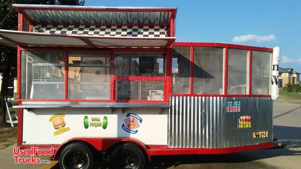 16' Tandem Axle Custom Concession Trailer
