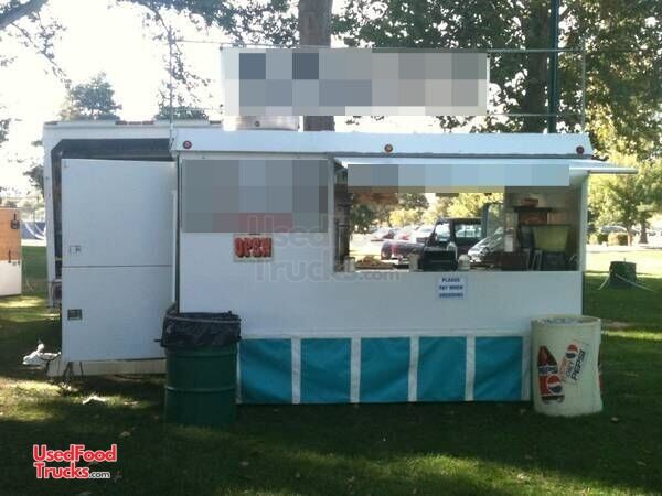 Food Concession Trailer with Box Truck