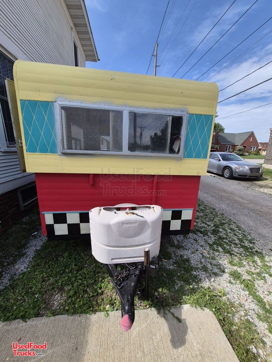 Vintage - 1961 7' x 13' Food Concession Trailer Mobile Vending Unit