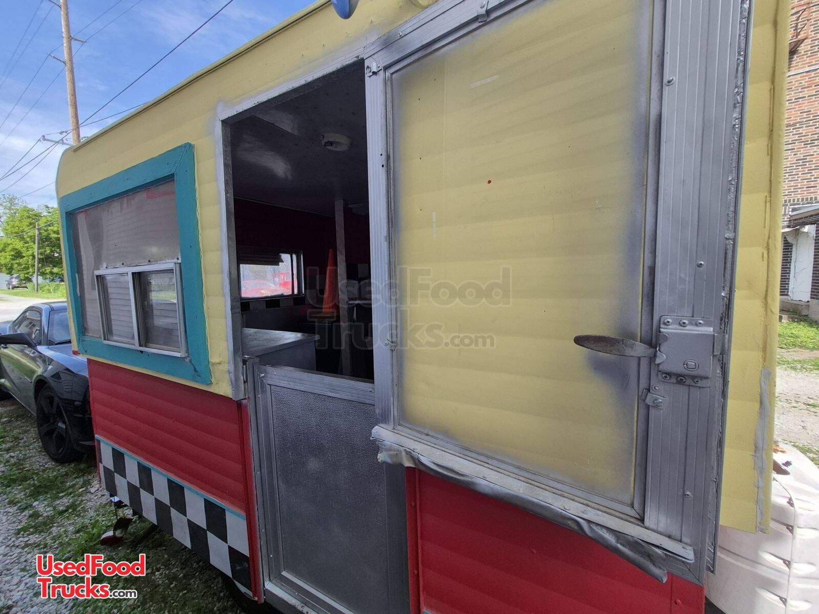 Vintage - 1961 7' x 13' Food Concession Trailer Mobile Vending Unit