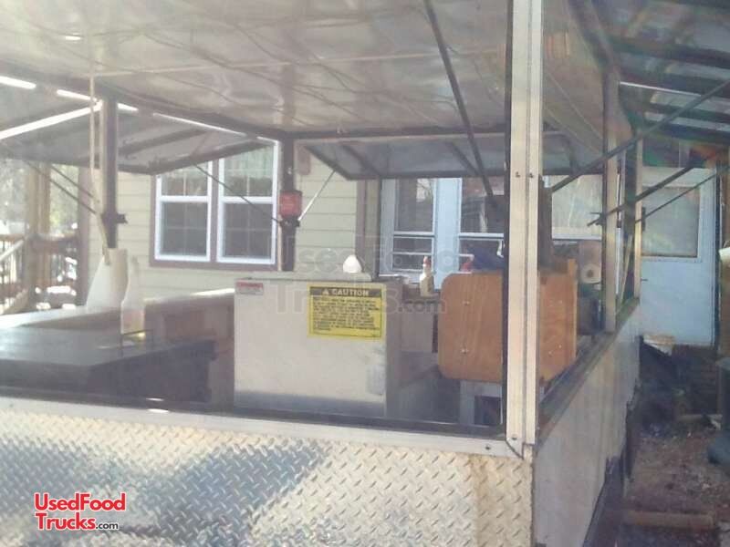 Custom Built Open Air Concession Trailer