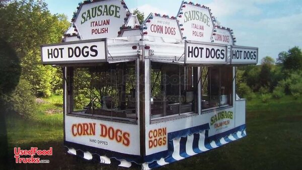 1990 - 17' x 8' Carnival Style Concession Trailer