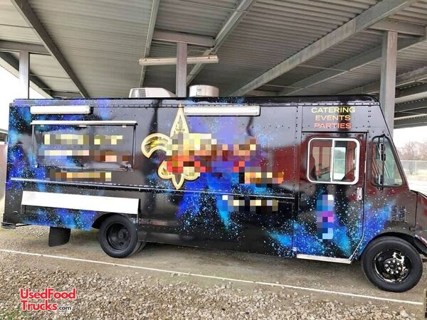 24' Chevrolet Diesel Food Truck with Fully Equipped Commercial Mobile ...