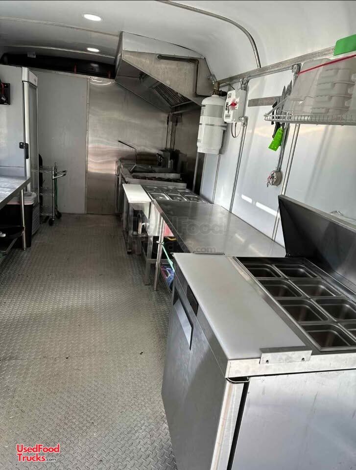20' Kitchen Food Concession Trailer with Fire Suppression System