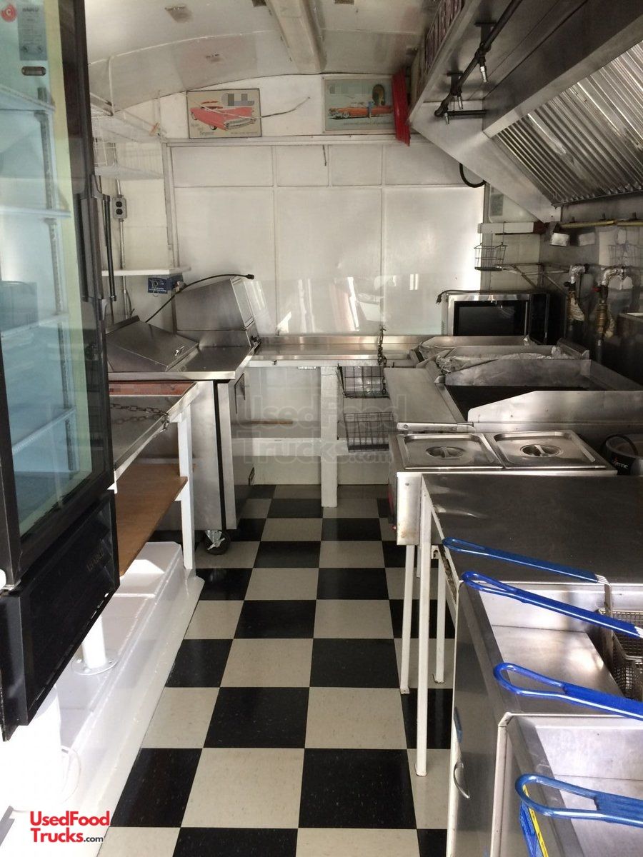 Turn-Key 2004 Custom-Built 8' x 20' Vintage Diner Style Food Concession ...