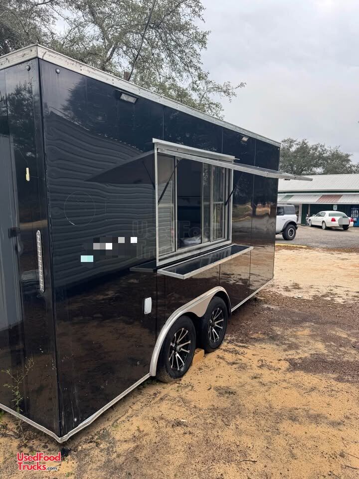 2024 16' Kitchen Food Concession Trailer with Fire Suppression System