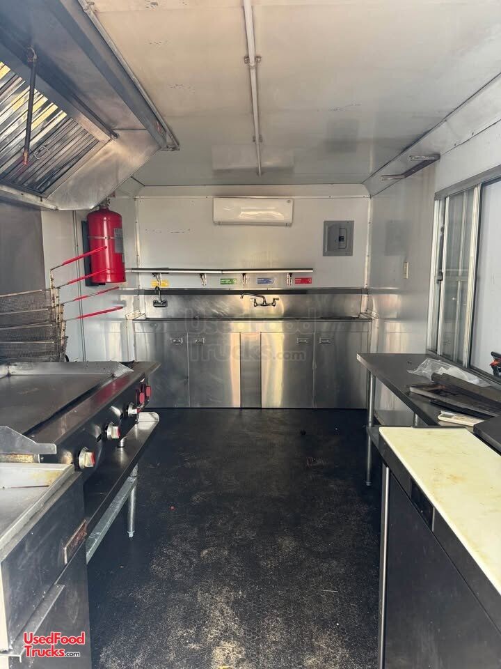 2024 16' Kitchen Food Concession Trailer with Fire Suppression System