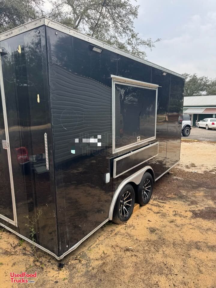 2024 16' Kitchen Food Concession Trailer with Fire Suppression System