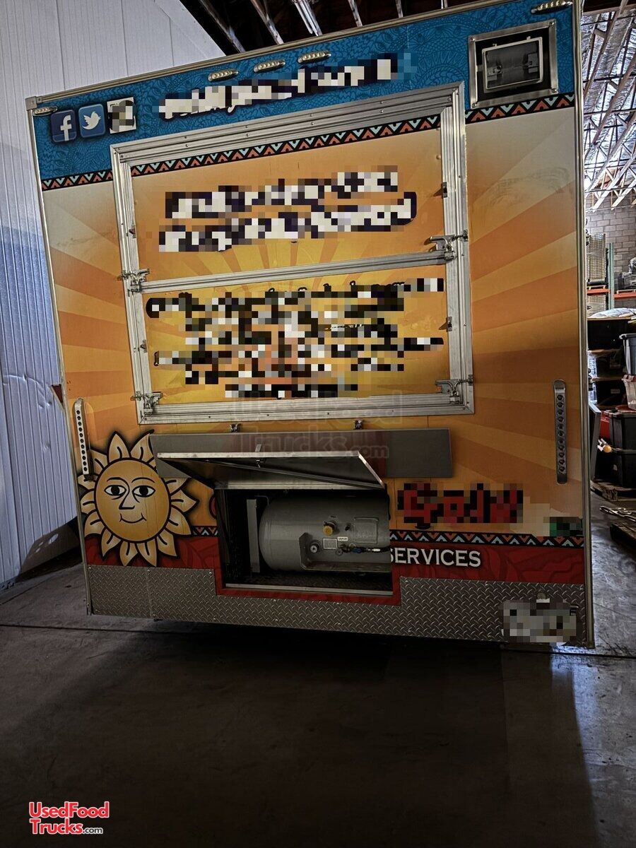 2014 8.5' x 18' Kitchen Food Concession Trailer with Fire Suppression ...