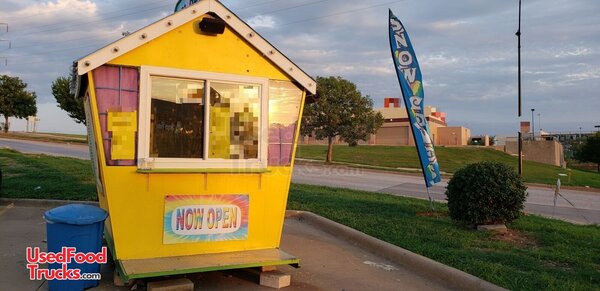 2014 - 6.5' x 7' Mobile Shaved Ice Concession Stand