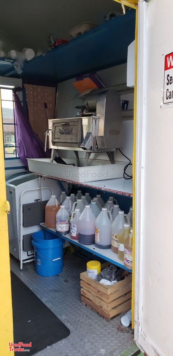 2014 - 6.5' x 7' Mobile Shaved Ice Concession Stand