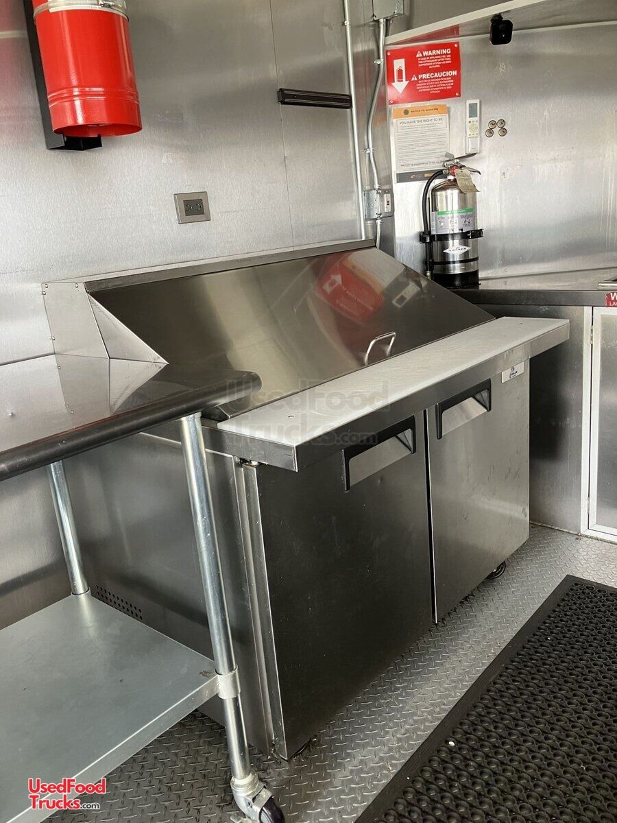 2022 8.5' x 18' Food Concession Trailer with Pro-Fire Suppression