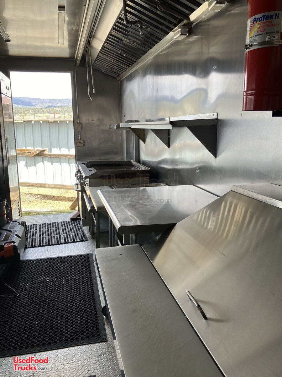 2022 8.5' x 18' Food Concession Trailer with Pro-Fire Suppression