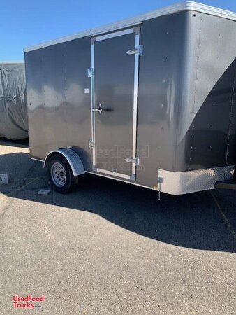 New - Empty Concession Trailer | DIY Mobile Vending Unit