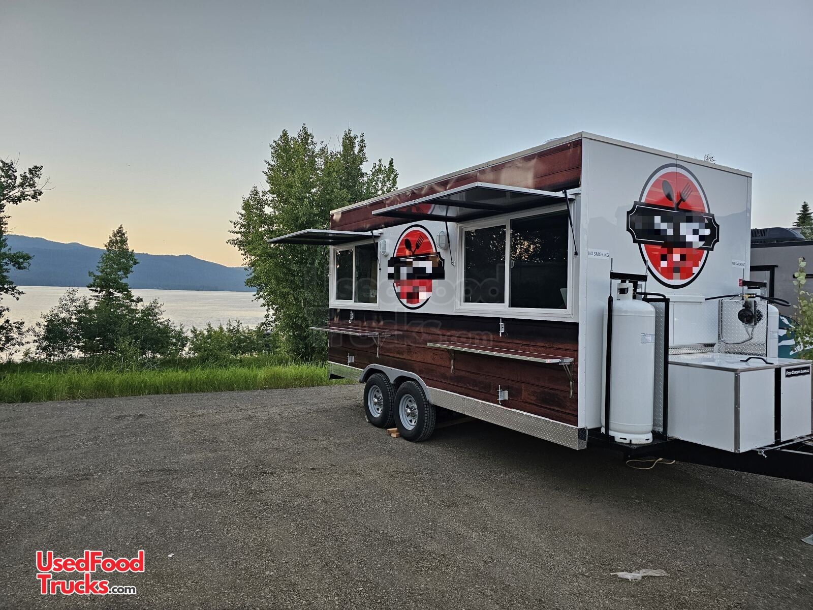 Loaded 2023 8.4' x 16' Kitchen Food Concession Trailer with Pro-Fire System